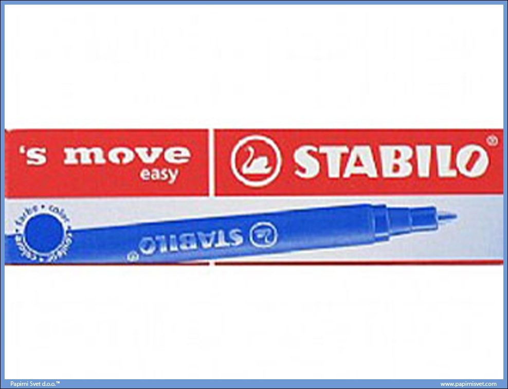 Patrone Plave za `S MOVE easy roller-naliv pera, Stabilo - Papirni Svet