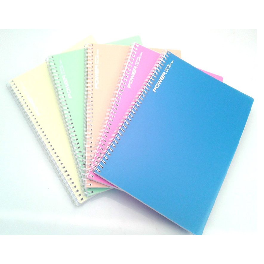 Sveska A4 PVC spirala karo bušenim listovima Power - Papirni Svet