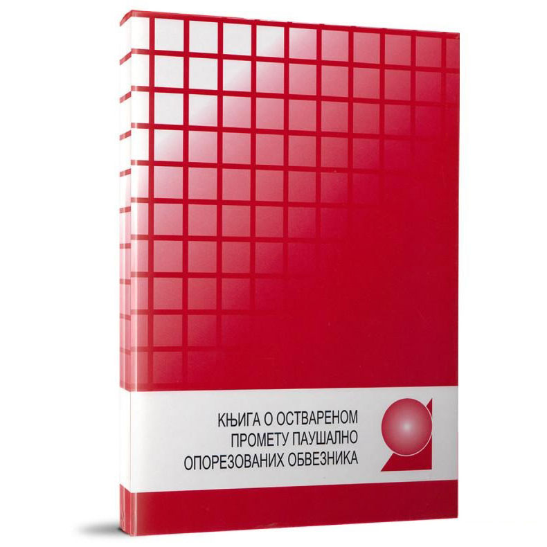 KPO Knjiga o ostvarenom prometu paušalno oporezovanih obveznika A4 ...