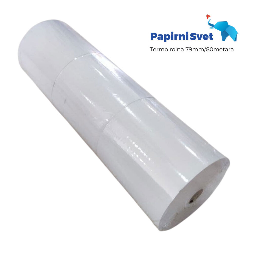 Termo rolna 79mm Φ75, 3/1, 80metara - Papirni Svet