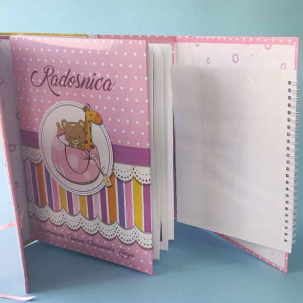Radosnica i foto album za devojčice sa pesmama Jove Zmaja - Papirni Svet