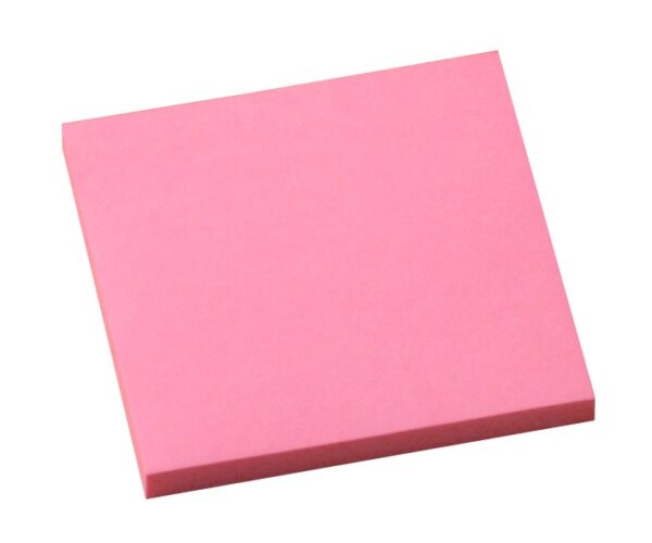 Sticky notes 75x75mm Intenzivno ROZE, Info Notes - Papirni Svet