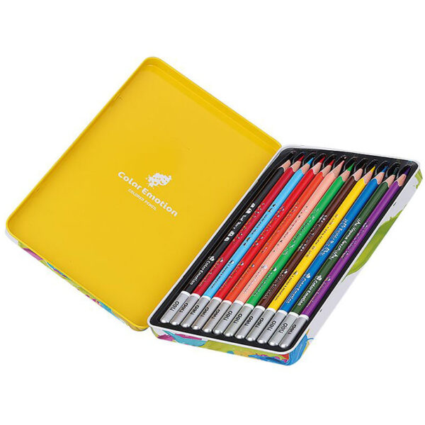 Drvene bojice Metalno pakovanje 1/12 Color Emotion EC00205, DELI ...